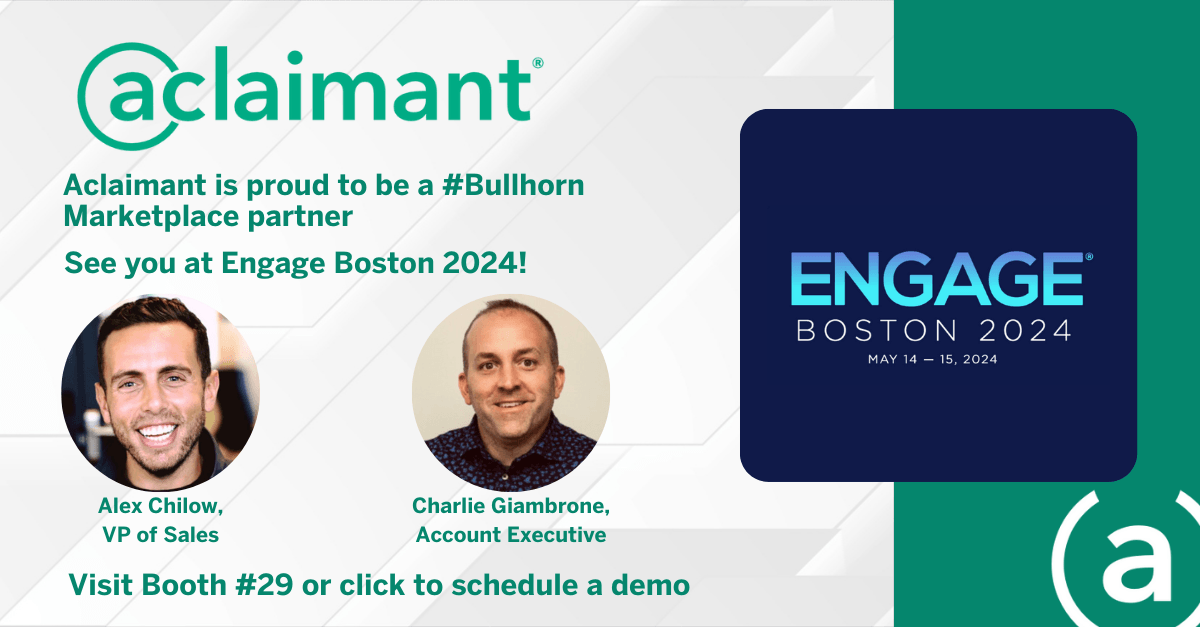 Connect with our team at Engage Boston 2024